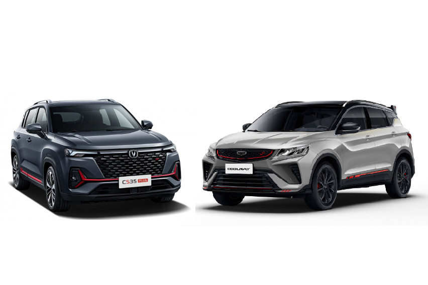 Subcompact SUV scuffle: Geely Coolray vs. Changan CS35 Plus