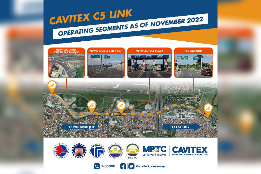 TRB approves CAVITEX C5 Link toll fee adjustment
