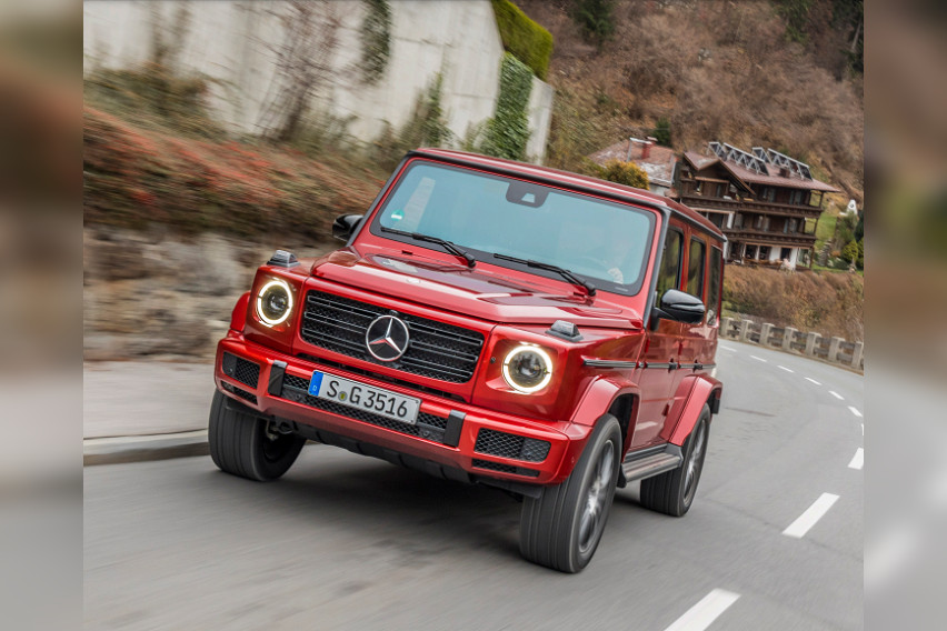 Here are the Mercedes-Benz G-Class' 2 available variants