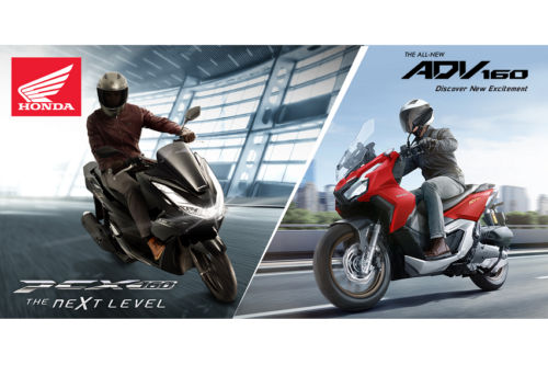 Honda ADV 160, PCX 160: scooters for those who dare