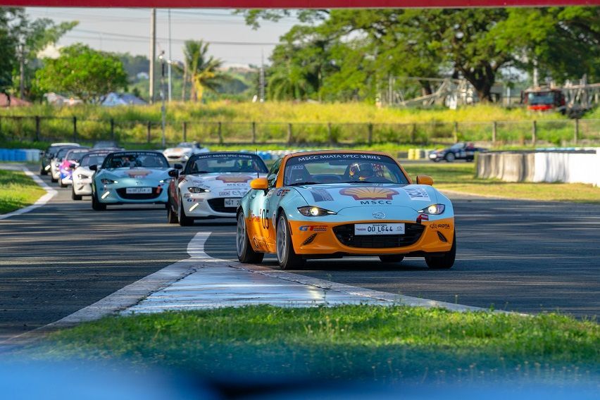 Allan Uy wins in inaugural MSCC Miata Spec Series