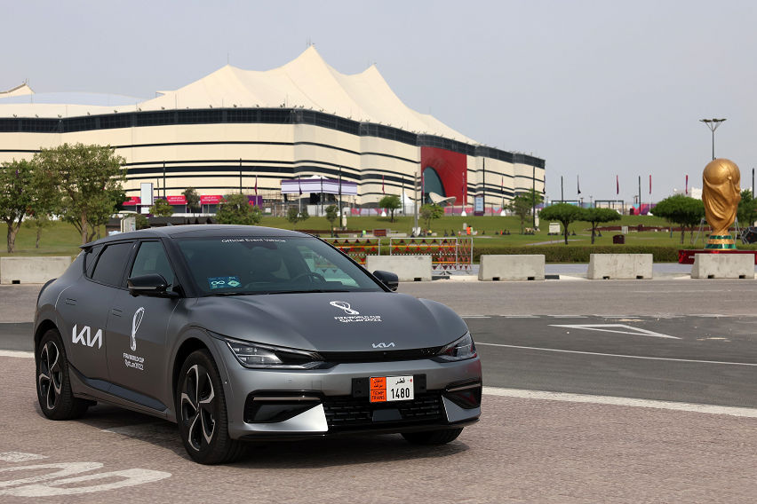 Kia deploys more than 300 vehicles in FIFA 2022