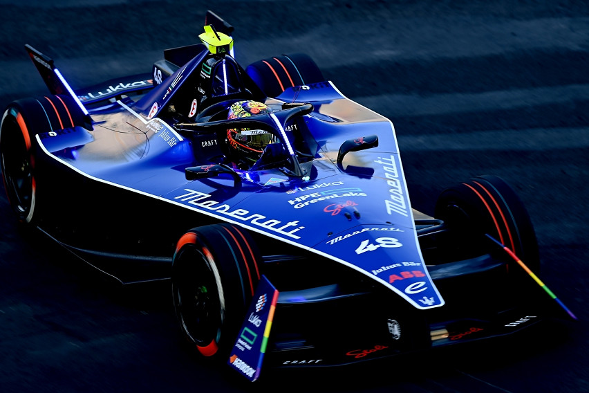 Maserati successfully completes 1st Formula E race with Tipo Folgore Gen3