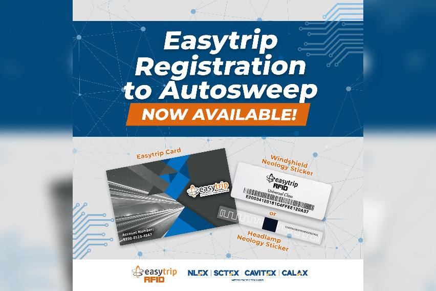 Easytrip, Autosweep interoperability now in effect