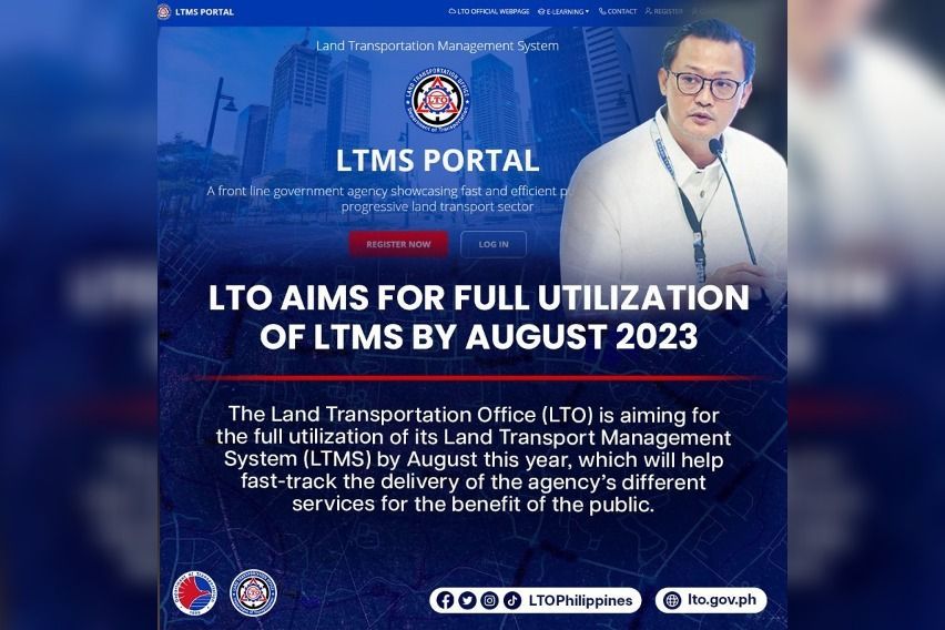 LTO eyes full utilization of LTMS starting Q3 2023