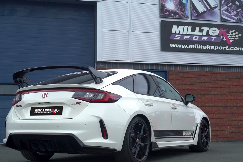 Honda Civic Type R owners in US, UK can now get Milltek Sport exhausts