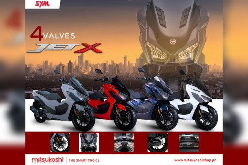 SYM PH launches Jet X 150