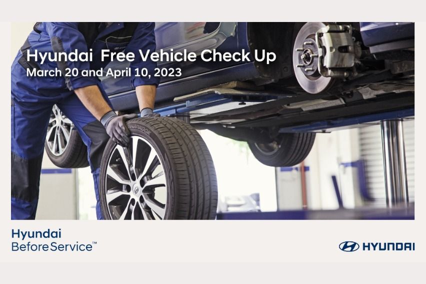 Hyundai Motor PH offers free vehicle check-up till Apr. 10