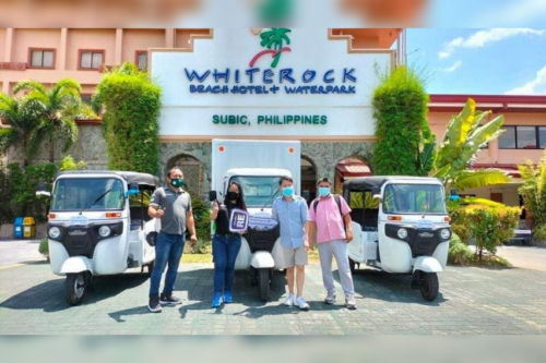 Bajaj Maxima Z, Maxima Cargo Box Body take spotlight at resort in Zambales