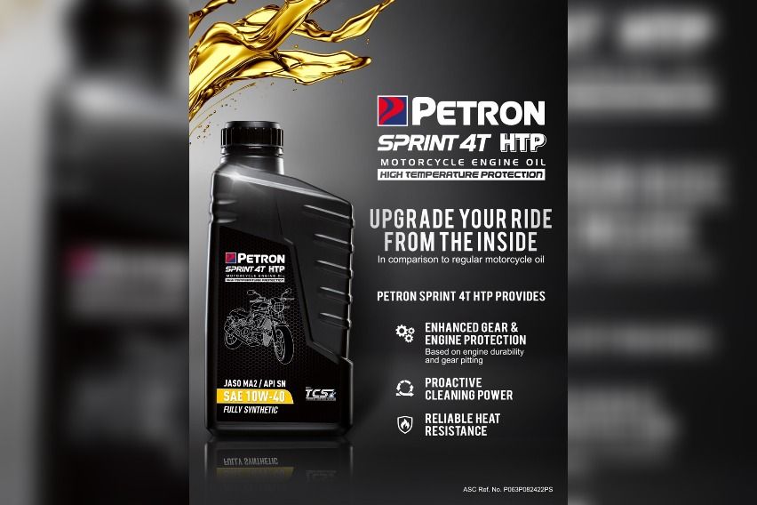 Petron highlights Sprint 4T HTP moto oil at 15th IRBF
