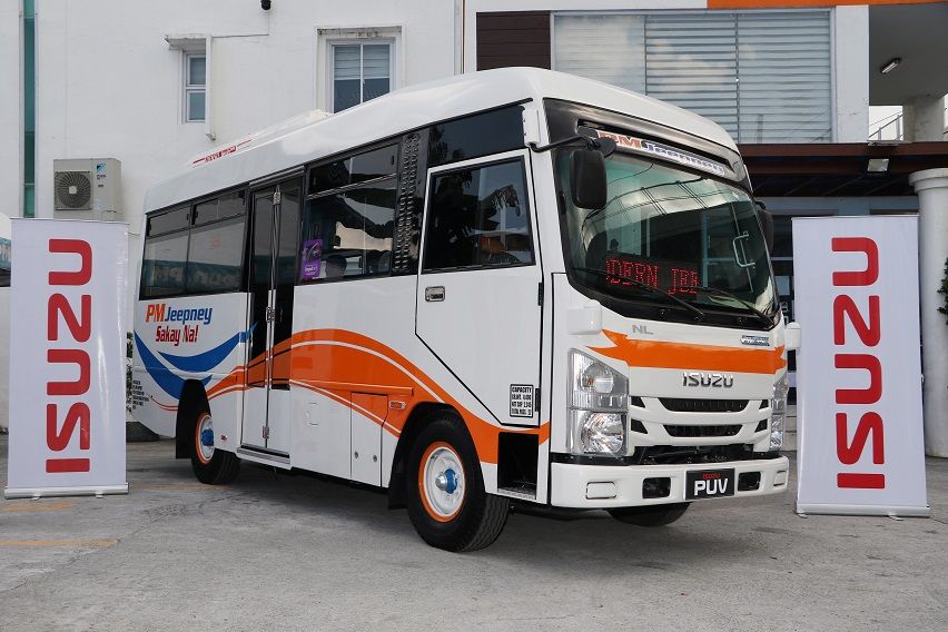 Isuzu PH now has new Class 2 PUV design