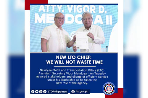 New LTO chief to speed up resolving agency-related issues