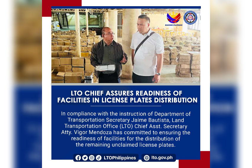 LTO readies facilities for ‘efficient’ MV plate distribution