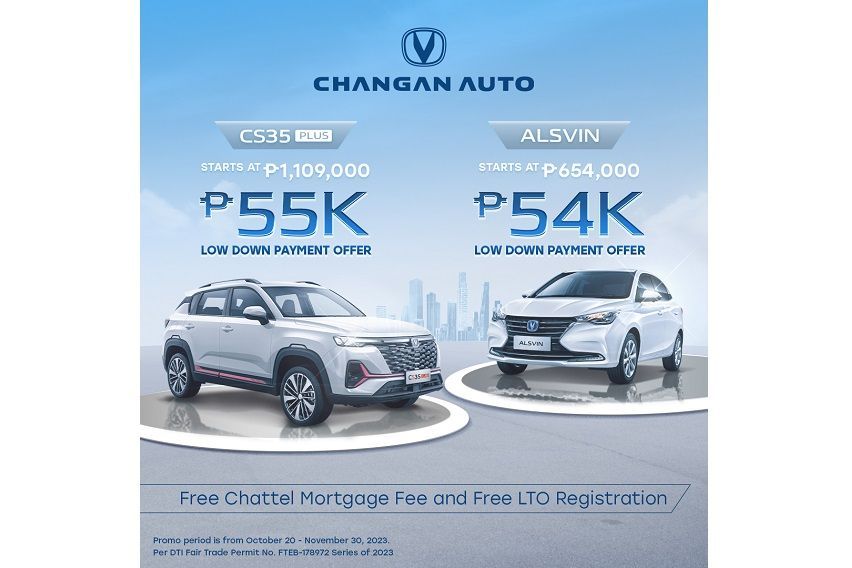 Changan PH dishes out enticing offers till Nov.