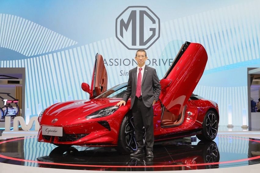 MG Pamerkan Cyberster dan IM LS6 EV di Thailand International Motor ...