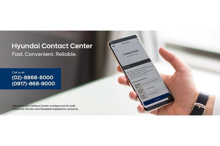 Get service through Hyundai Motor PH's new hotline